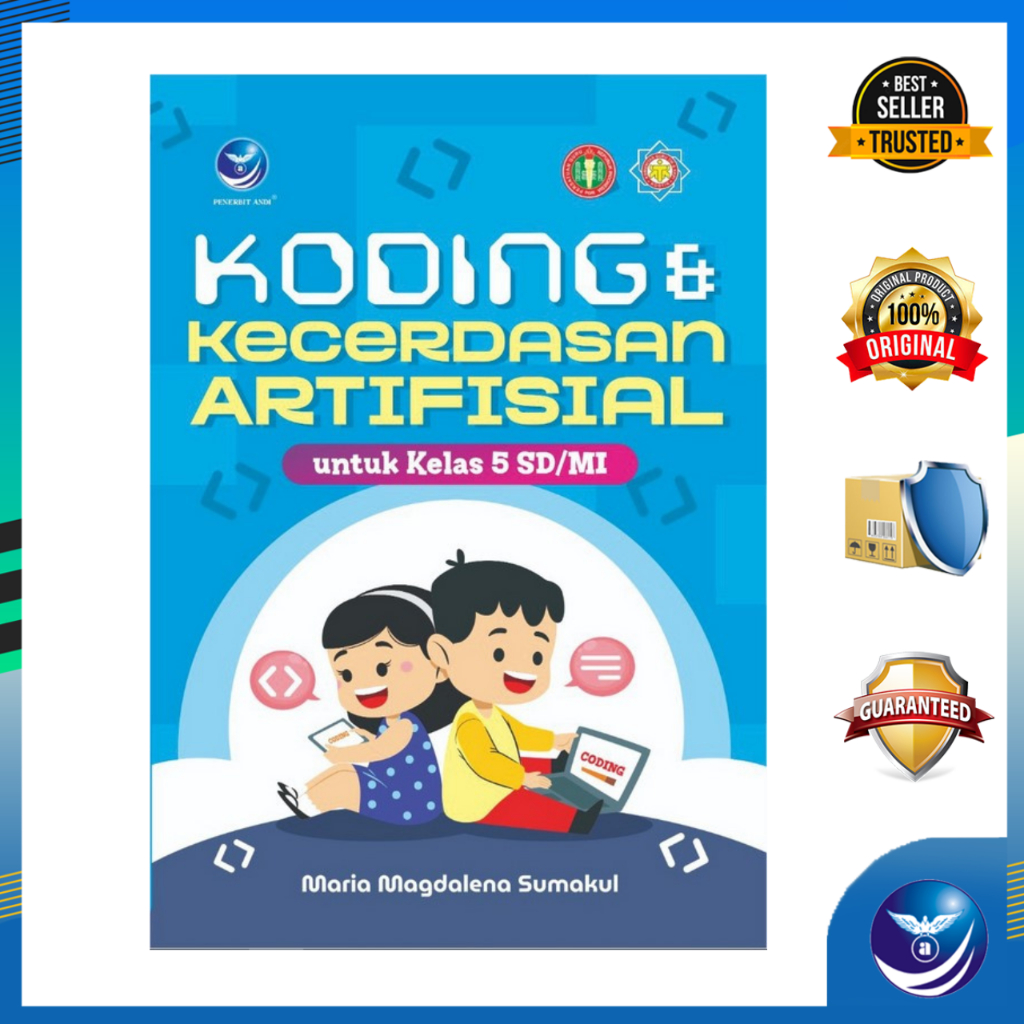 Jual Penerbit Andi - Buku Koding dan Kecerdasan Artifisial untuk Kelas 5 SD/MI | Shopee Indonesia