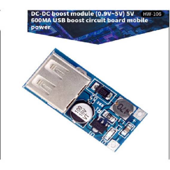 Jual Modul Step Up Charger DC 0.9-5V USB 5V Cas HP Mobile Boost ...