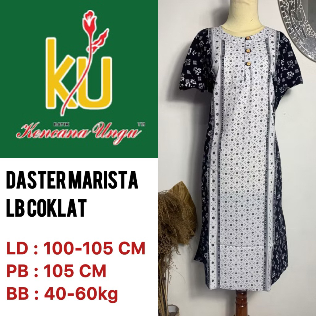 Jual KENCANA UNGU ORI DASTER MARISTA LD 100-105 CM LABEL COKLAT ...