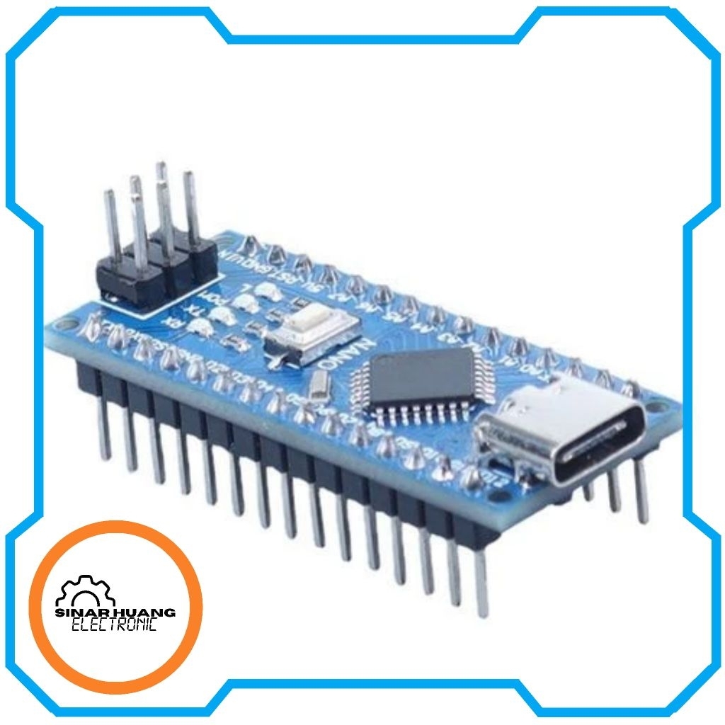 Jual Arduino Nano Type-c V3 Atmega 328p With Ch340 Uploader | Shopee ...