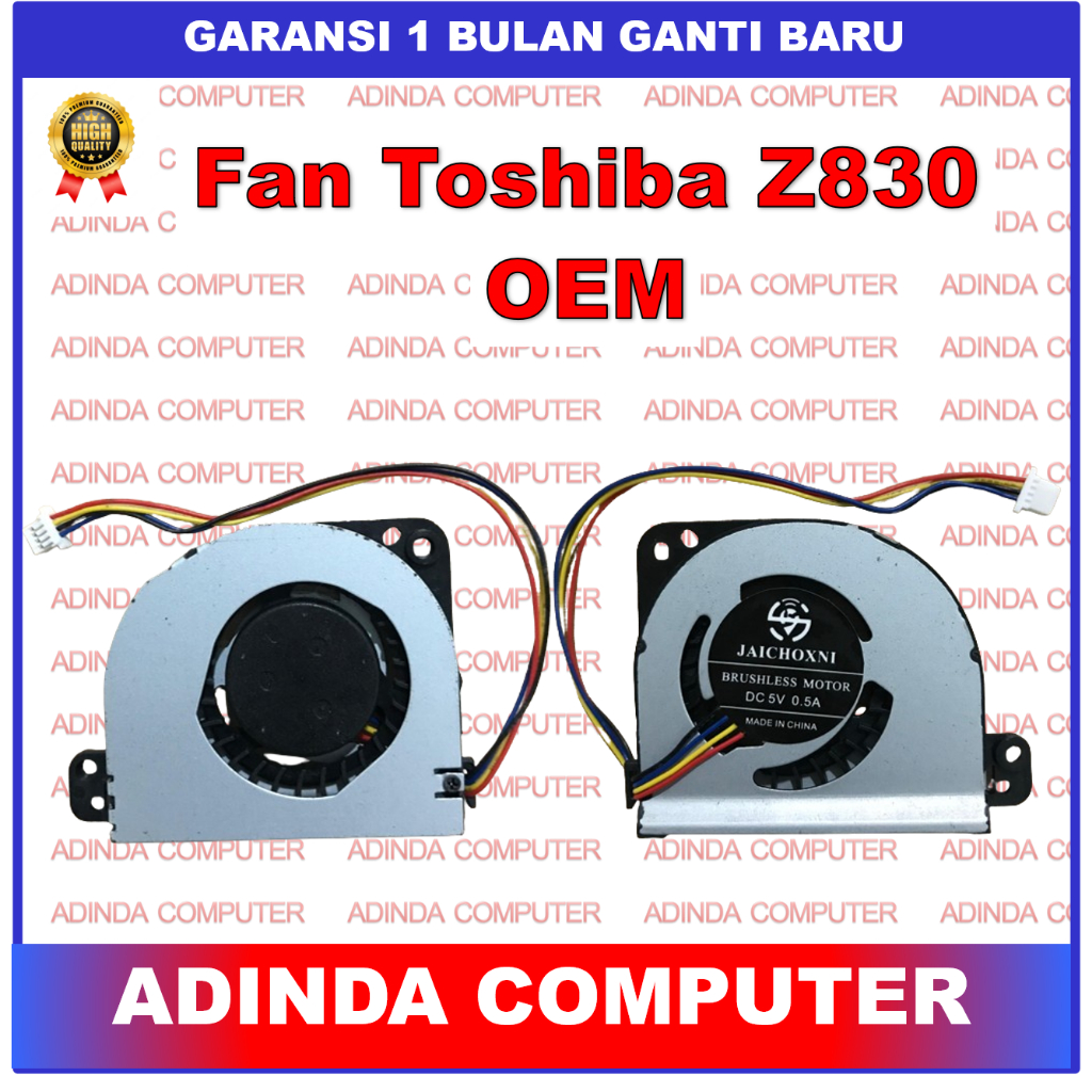 Jual Fan Toshiba Z830 Z835 Z930 Z935 Z830-S830 Z830-S8301 PT235A OEM | Shopee Indonesia
