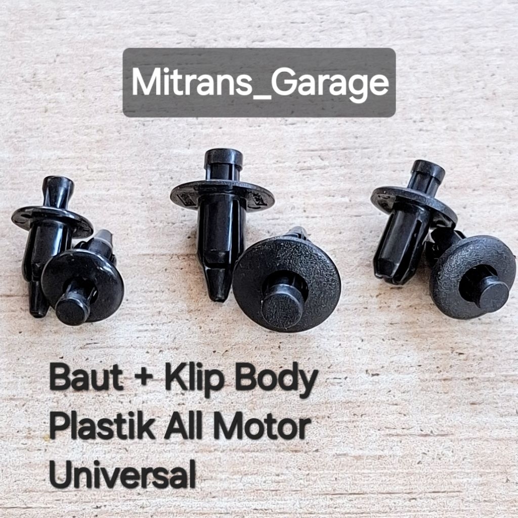 Jual Klip Kancing Rivet Body Plastik Motor NMAX BEAT PCX VARIO SCOPPY ...