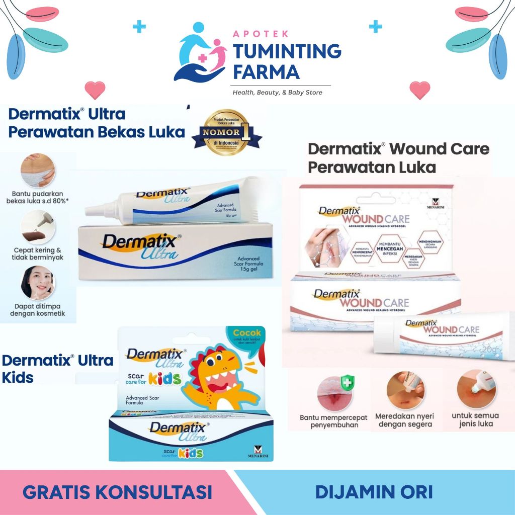 Jual Dermatix Ultra 5gr / 9gr / 15gr / Dermatix Kids 9gr / Dermatix ...