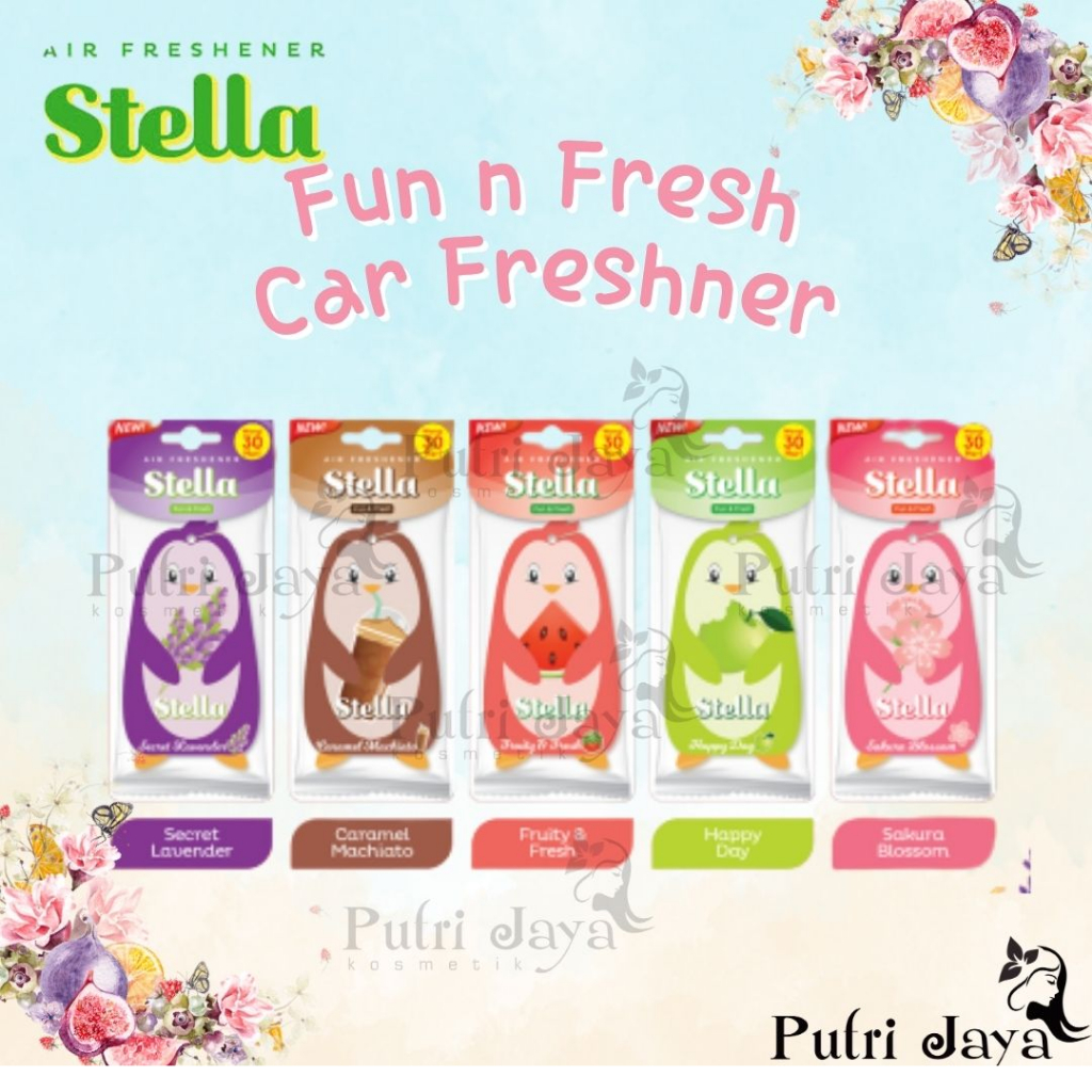 Jual STELLA FUN & FRESH Sachet Pinguin | Caramel / Happy Day / Fruity ...