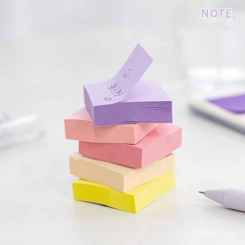 Jual Mini Memopad Sticky Notes 100 Lembar Memo Aesthetic Morandi Sticky ...