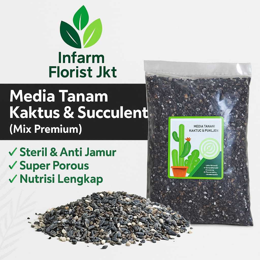Jual Infarm Florist - Media Tanam Kaktus Cactus Sukulen Secculen Mix ...