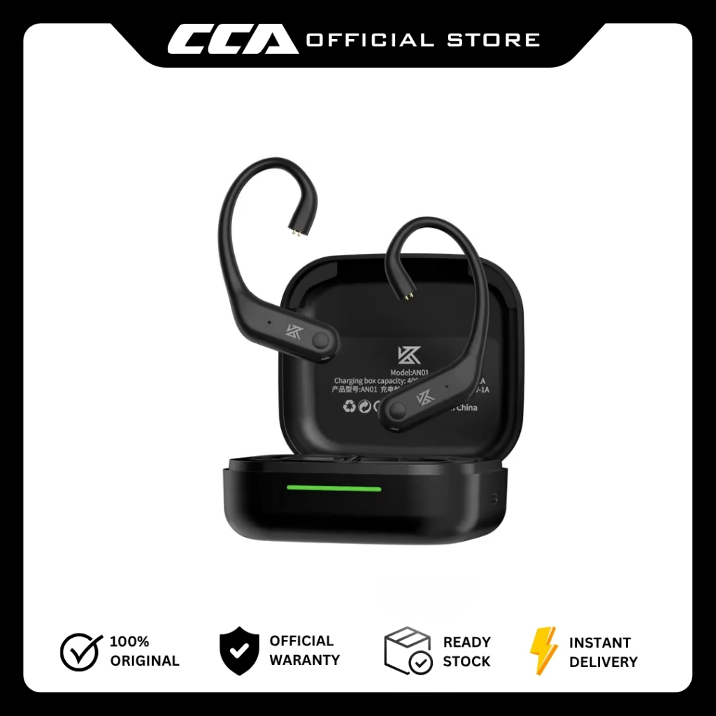Jual KZ AN01 ANC 4 Microphone LDAC Professional Wireless Ear Hook TWS ...