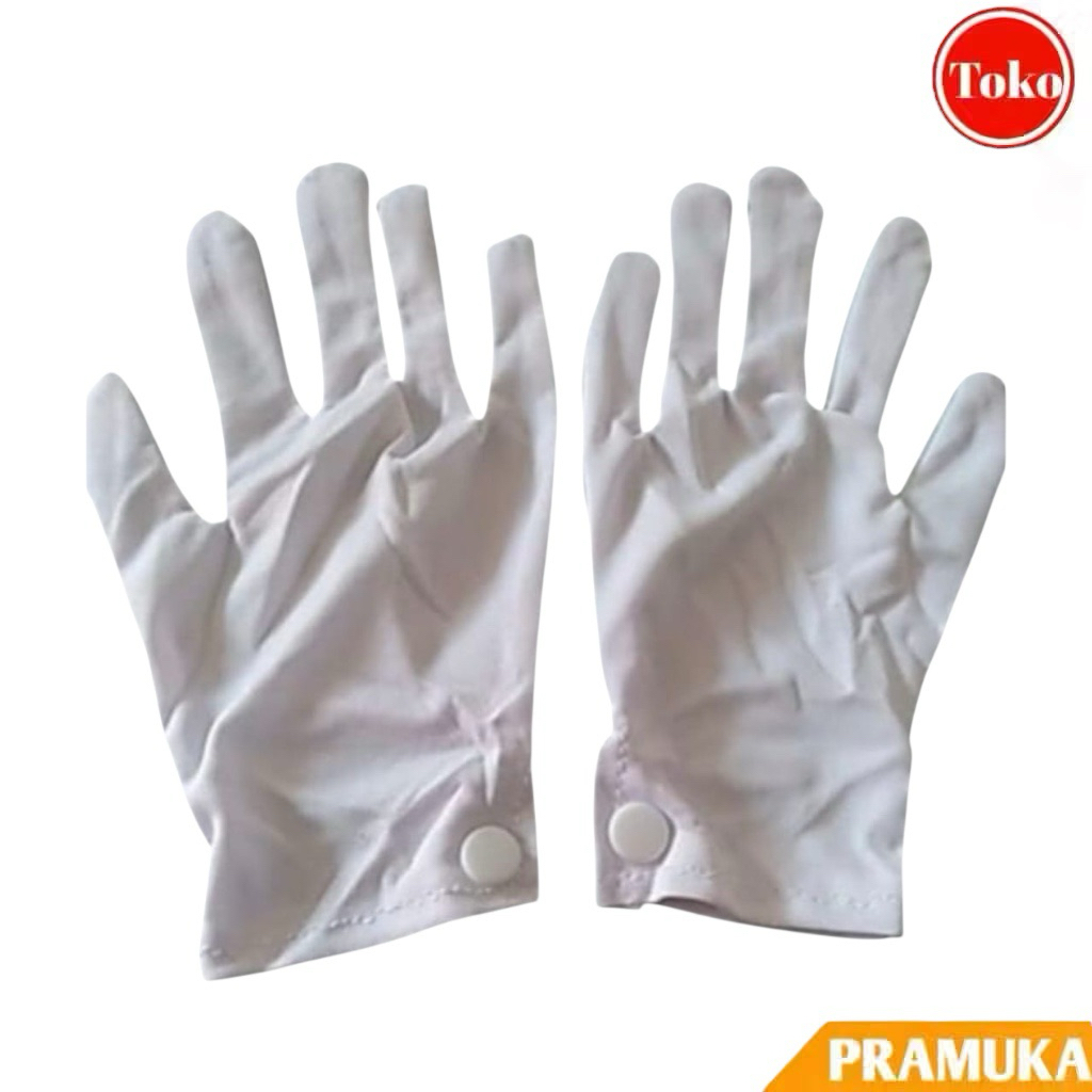 Jual Sepasang Sarung Tangan Paskibra Kancing / Sarung Tangan Paskibra ...