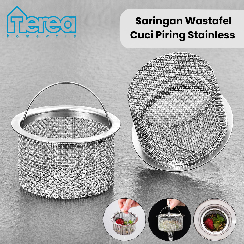 Jual TEREA Saringan Wastafel Cuci Piring / Saringan Lubang Sink ...