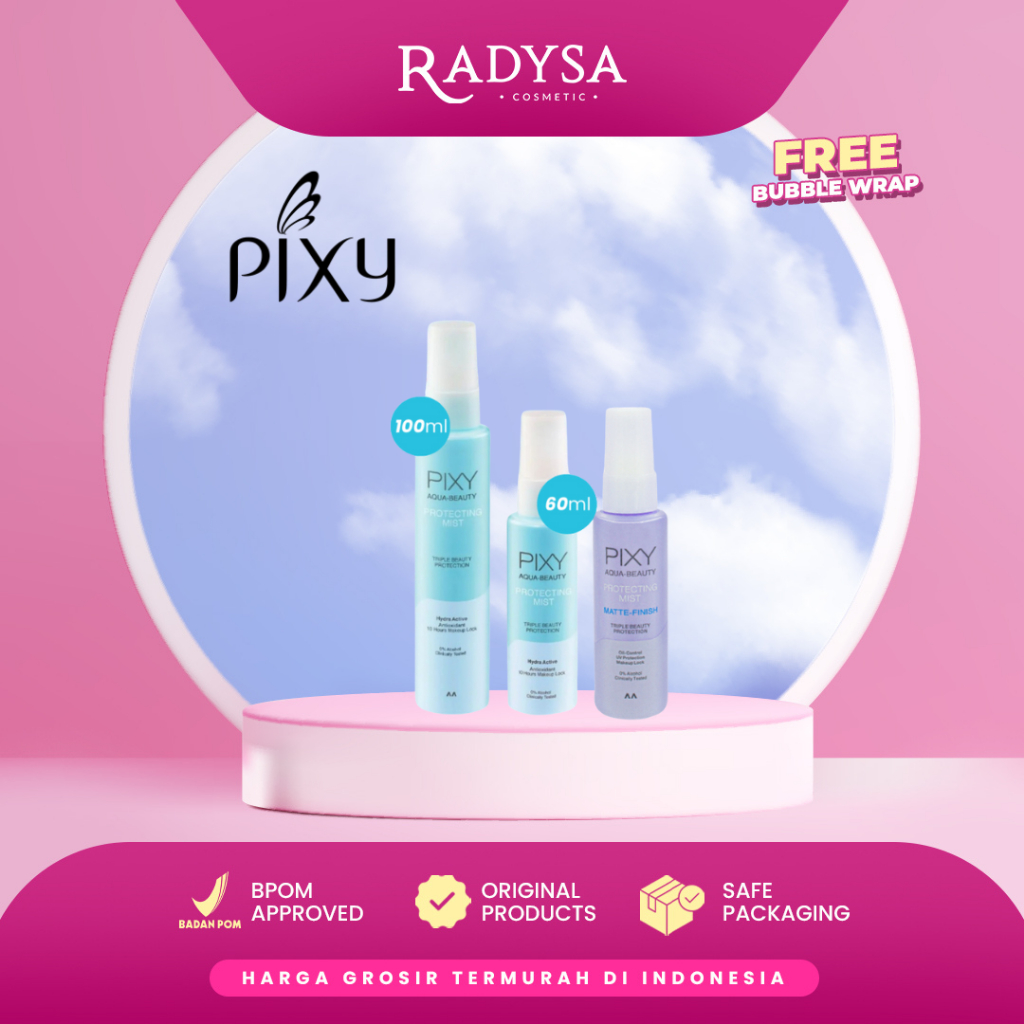 Jual RADYSA - PIXY Aqua Beauty Protecting Mist Setting Spray - Face ...