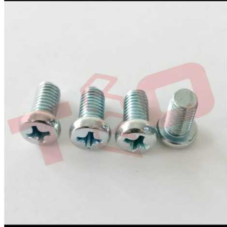 Jual Baut JP M5x10 - Baut JP 5x10 -Baut Obeng Plus M5x10 - Baut Plus ...