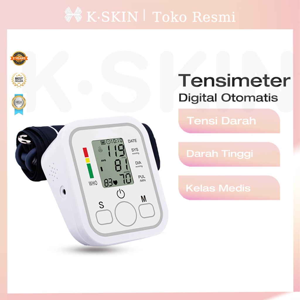 Jual Tensimeter Digital Otomatis - Alat Tensi Darah / Alat Cek Tekanan ...