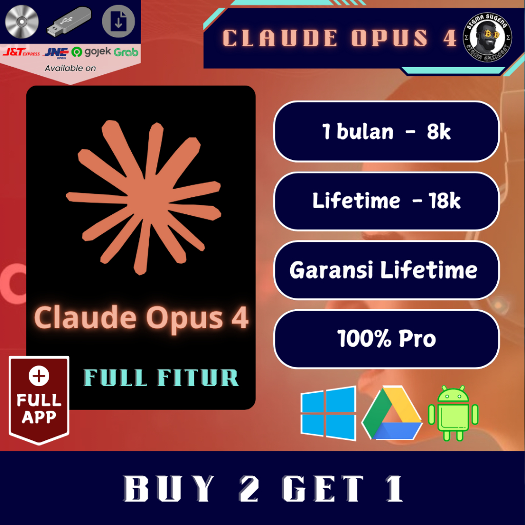 Jual SSS - Claude Opus 4 AI Claude Premium murah termurah akun sendiri ...