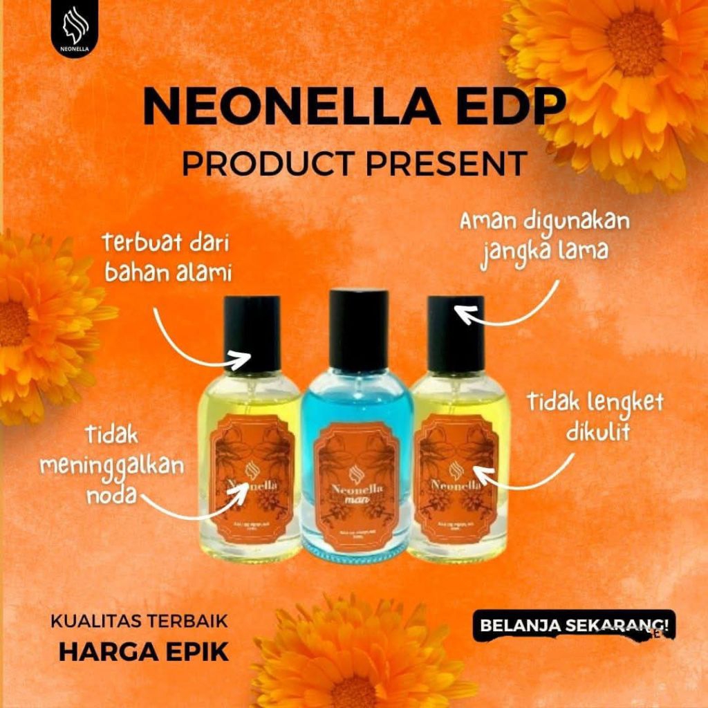 Jual PARFUM NEONELLA 100% ORIGINAL | NON ALKOHOL DAN WANGINYA TAHAN ...