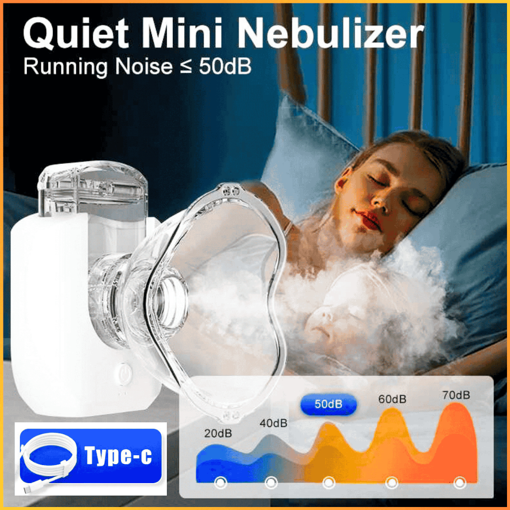 Jual COD Nebulizer Portable Uap Bayi Anak Dewasa Batuk Pilek Sesak ...