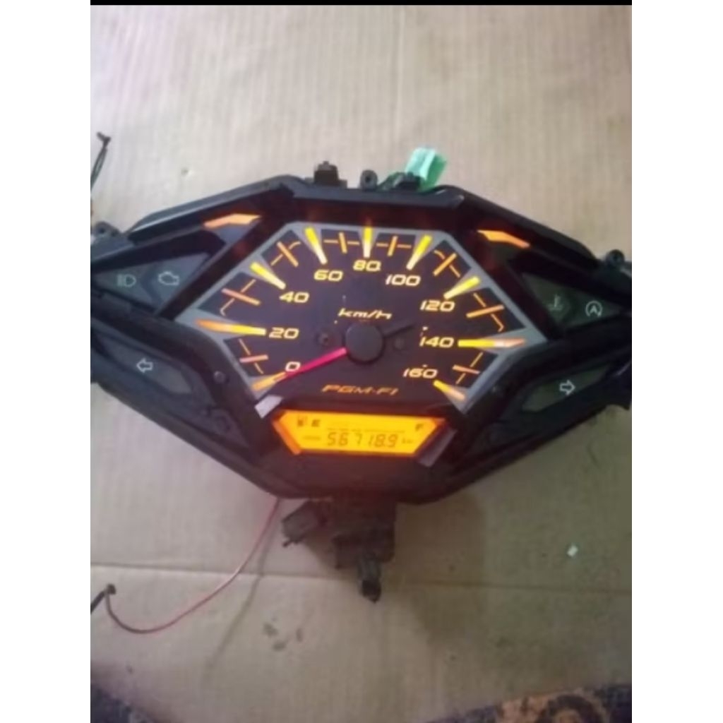 Jual spidometer Honda Vario 125 new iss barang normal sesuai gambar ...