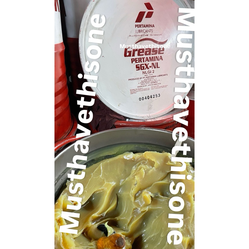 Jual Stempet grease gemuk kiloan 1 kg an pertamina sgx-nl nlgi2 ...