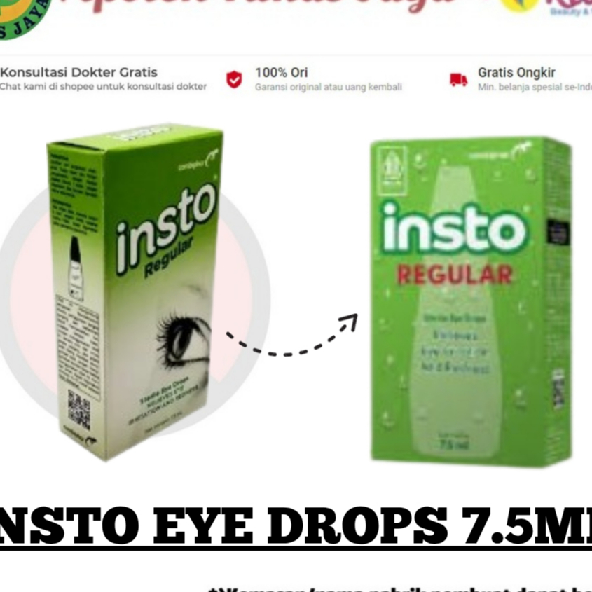 Jual Insto Reguler Eye Drops 7.5 ml | Shopee Indonesia