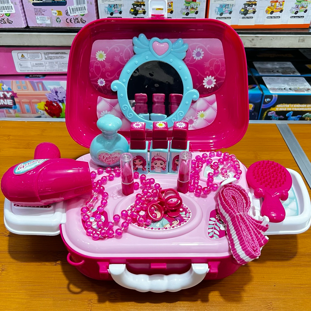 Jual MAINAN BEAUTY MAKE UP KOPER /MAINAN KOSMETIK MAKEUP TAS | Shopee ...
