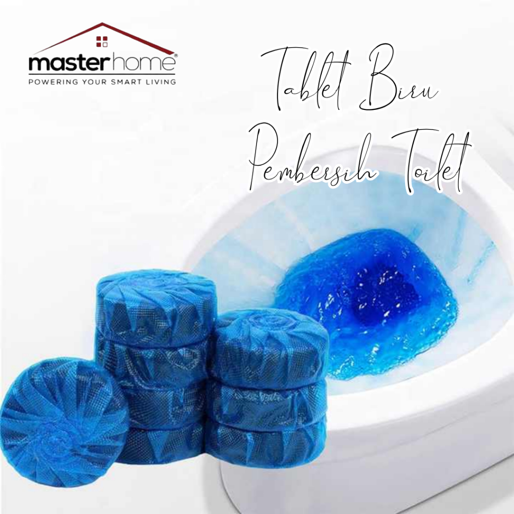 Jual Masterhome Tablet Biru Pembersih Toilet | Penyegar Dan Pewangi Wc ...