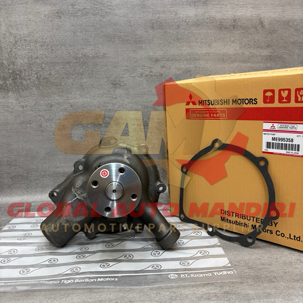 Jual Water Pump Assy / Water Pump Mitsubishi Fuso 6D16 NEW / 6D16 Turbo ...