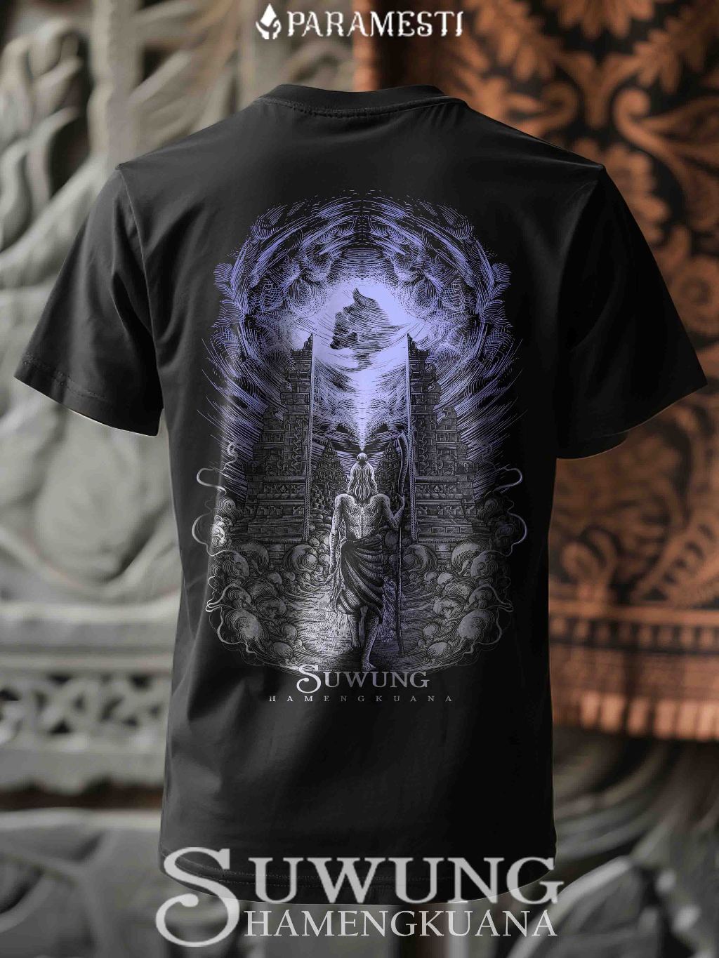 Jual Paramesti Tshirts Kaos Jawa Suwung Hamengkuana Budaya Wayang Pria ...