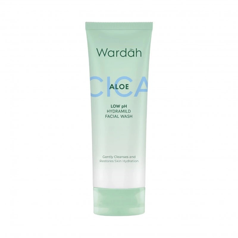 Jual Wardah Cica Aloe Low pH Hydramild Facial Wash 50ml | Shopee Indonesia