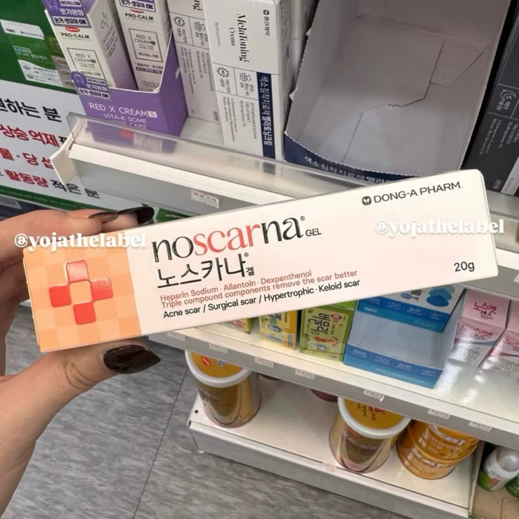 Jual READY NOSCARNA SCAR GEL TREAT KELOID, SURGERY & ACNE SCARS ...
