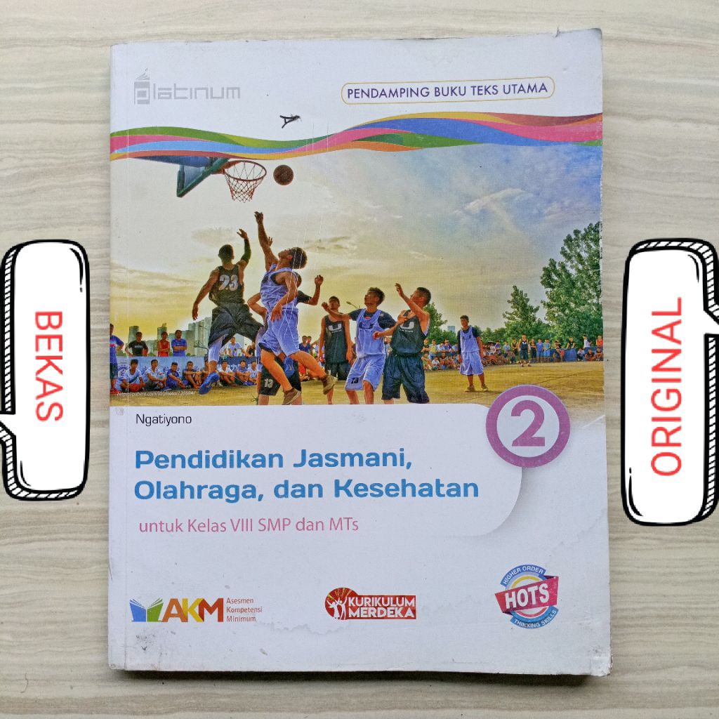 Jual Buku PJOK PENJAS PENJASKES PENJASORKES Pendidikan Jasmani Olahraga dan Kesehatan Kelas 8 ...