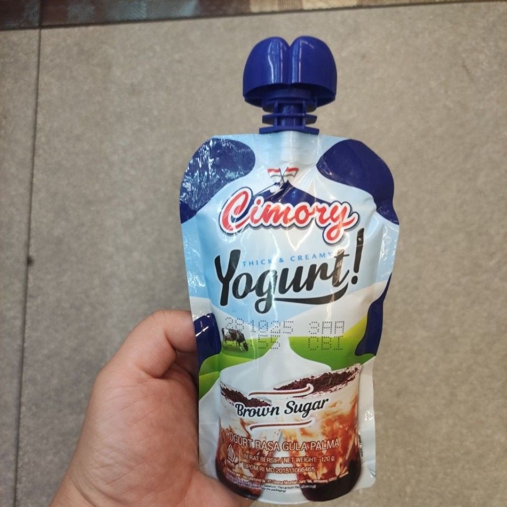 Jual CIMORY YOGURT BROWN SUGAR YOGHURT RASA GULA PALMA 120gr | Shopee ...