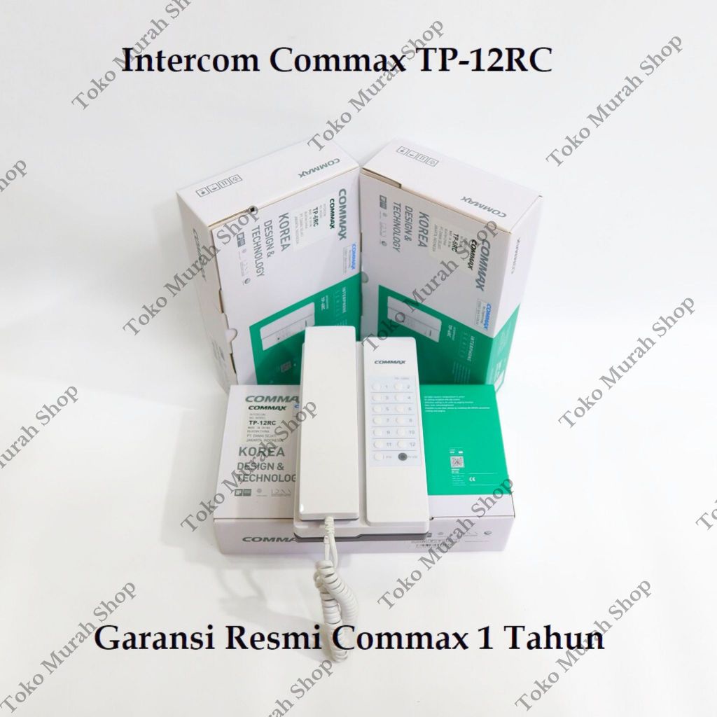Jual Intercom Commax TP-12RC | Shopee Indonesia