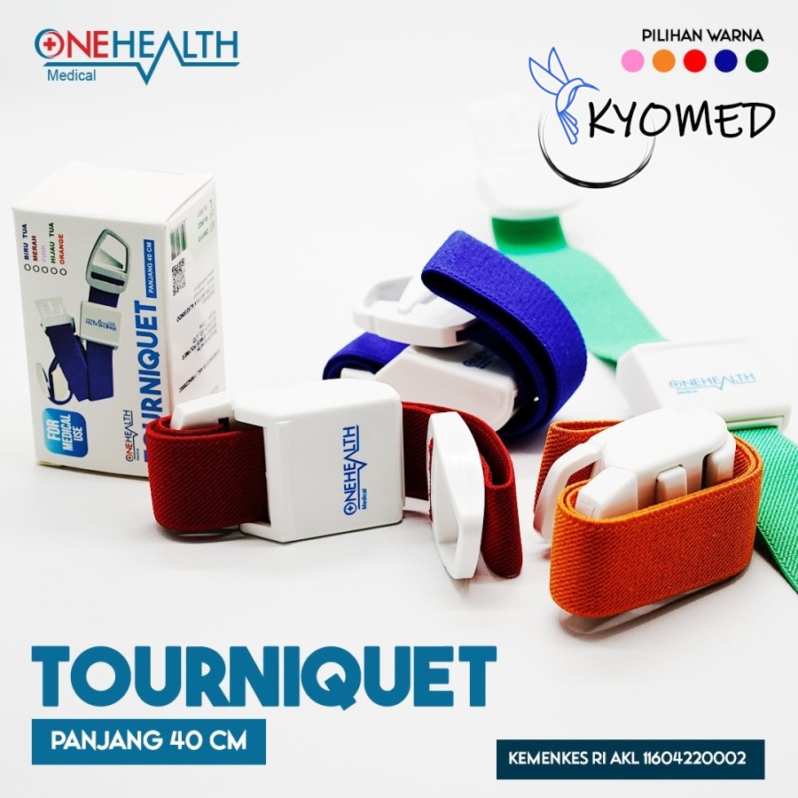 Jual Torniquet ONEHEALTH - Tourniquet ONEMED - Torniket - Alat penjepit aliran darah - Kyomed ...