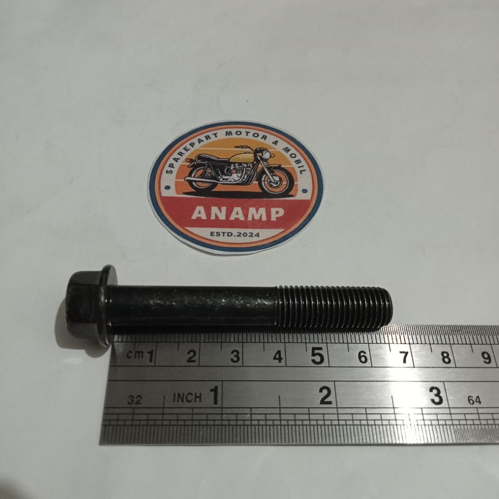 Jual Baut Fleng Knalpot Honda PCX ADV VARIO Original Baut M10x65 ...