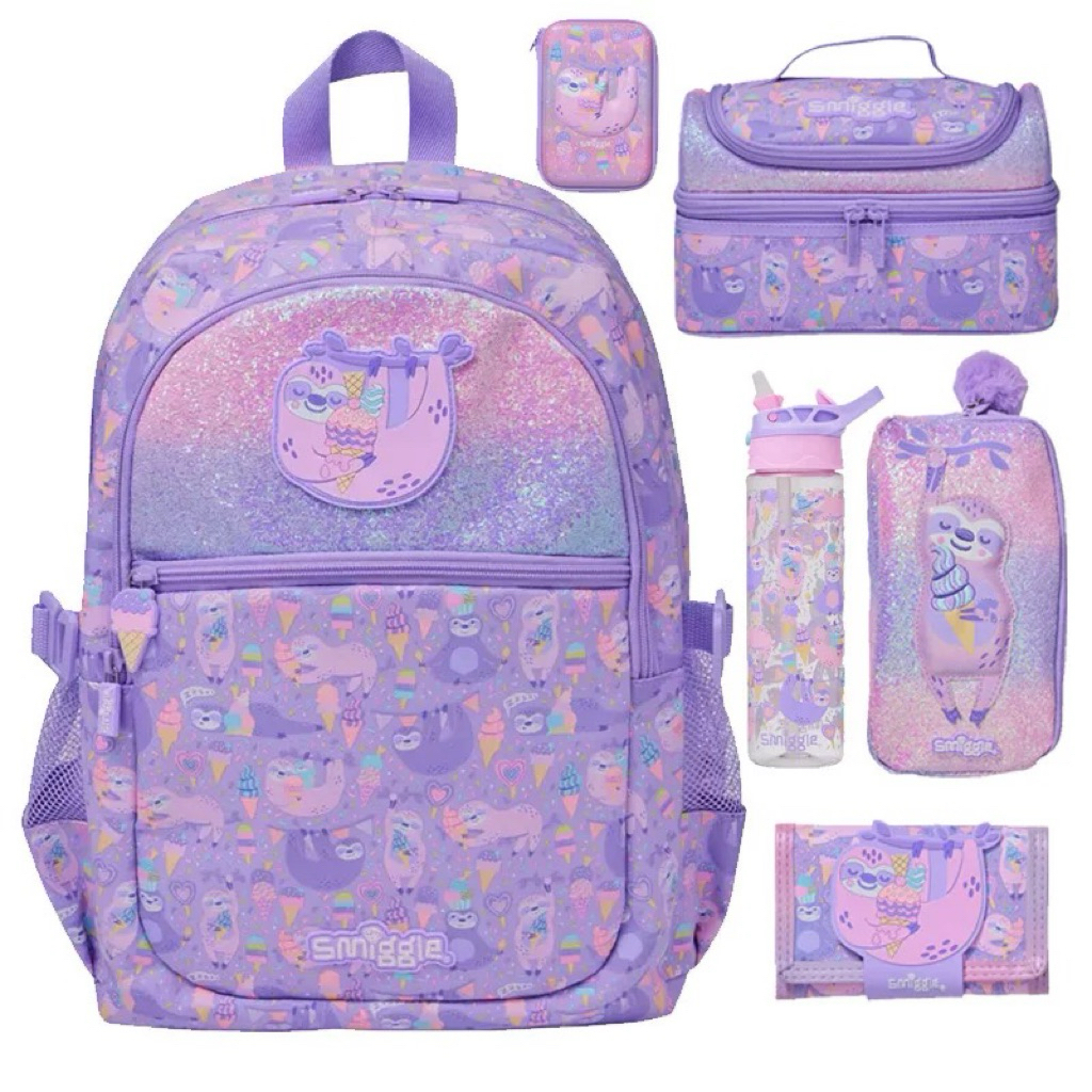 Jual Tas Ransel Smiggle karakter Sloth | Shopee Indonesia