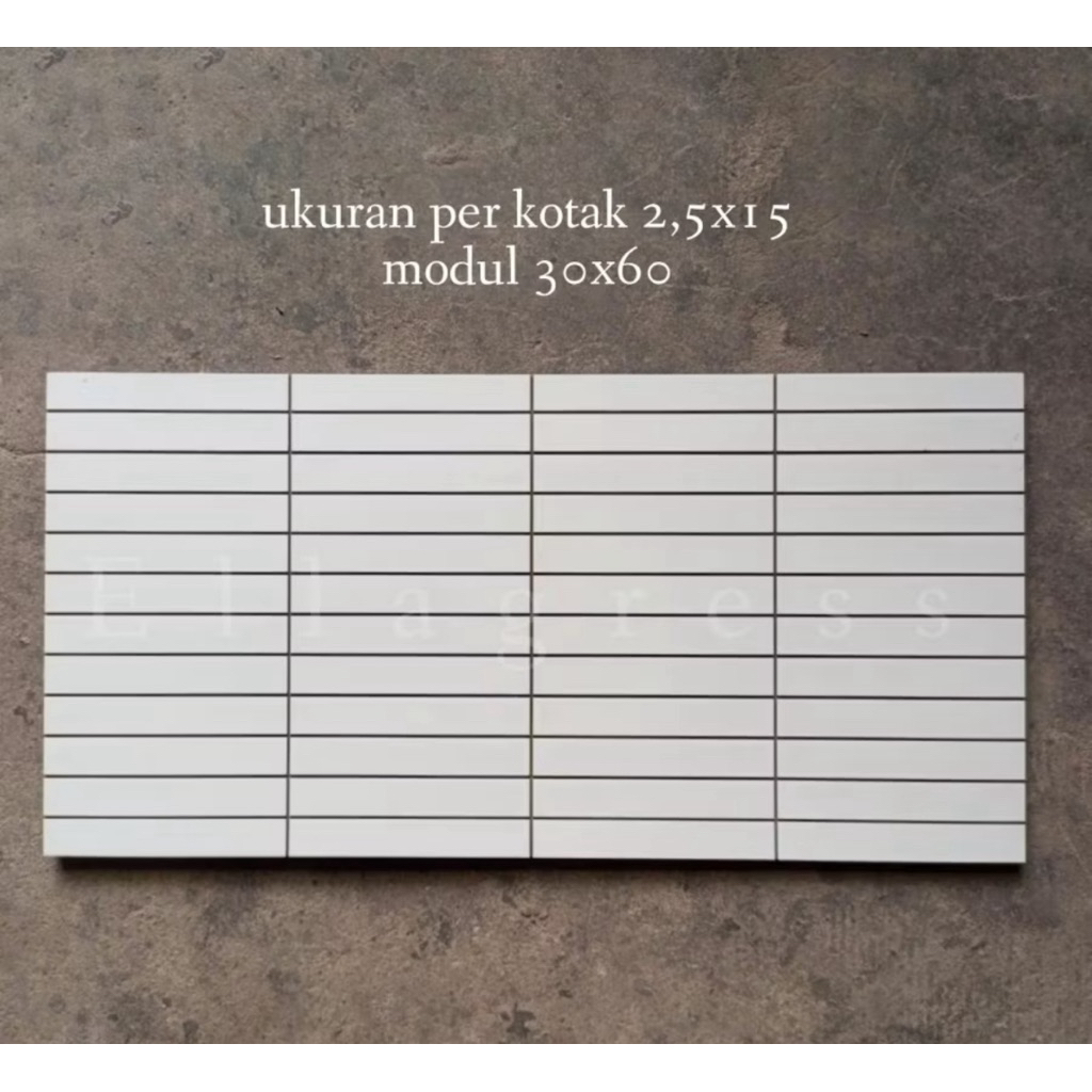 Jual Ellagress keramik Precut 60x30 glossy 36np215 / keramik kamar ...