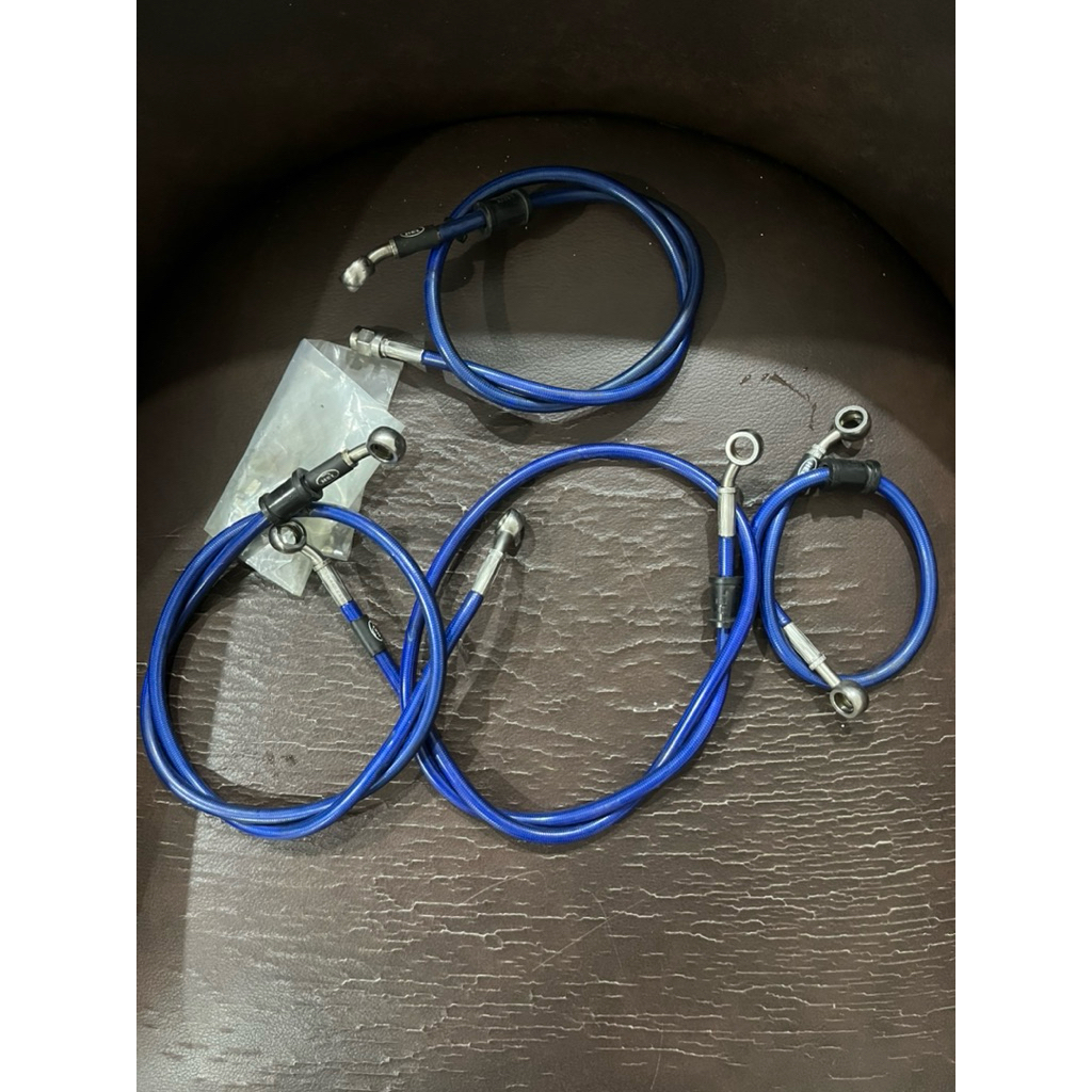 Jual selang rem hell abs zx25r warna biru | Shopee Indonesia