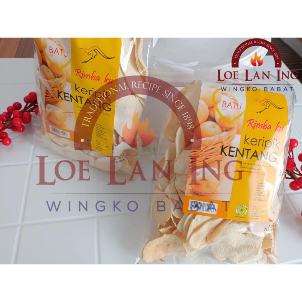 Jual Rimbaku Keripik Kentang Batu 130Gr | Shopee Indonesia