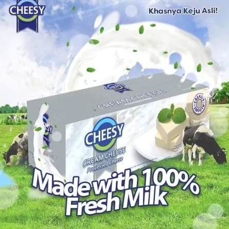 Jual CREAM CHEESE CHEESY REPACK 250 GR | Shopee Indonesia