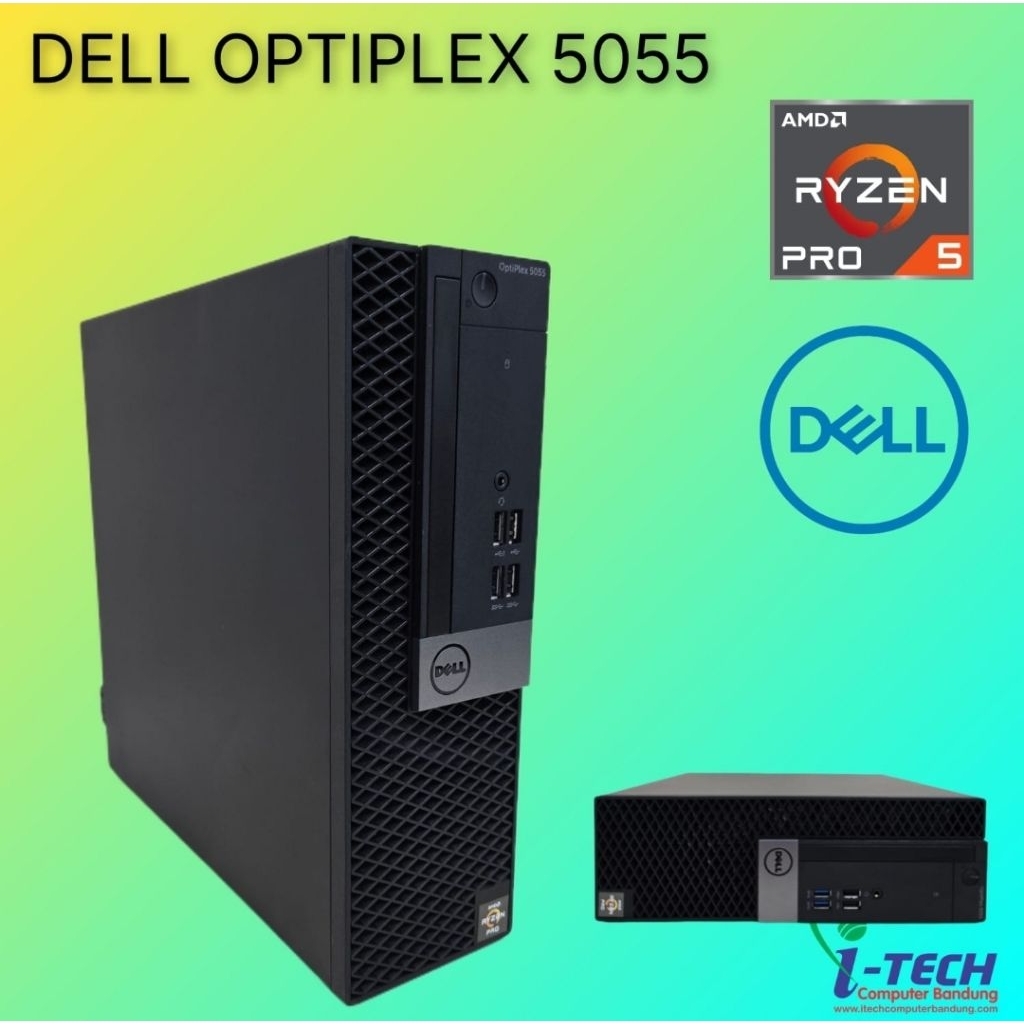 Jual CPU DEXTOP DELL OPTIPLEX 5055 REYZEN 5 PRO RAM 8GB SSD 256GB | LED ...