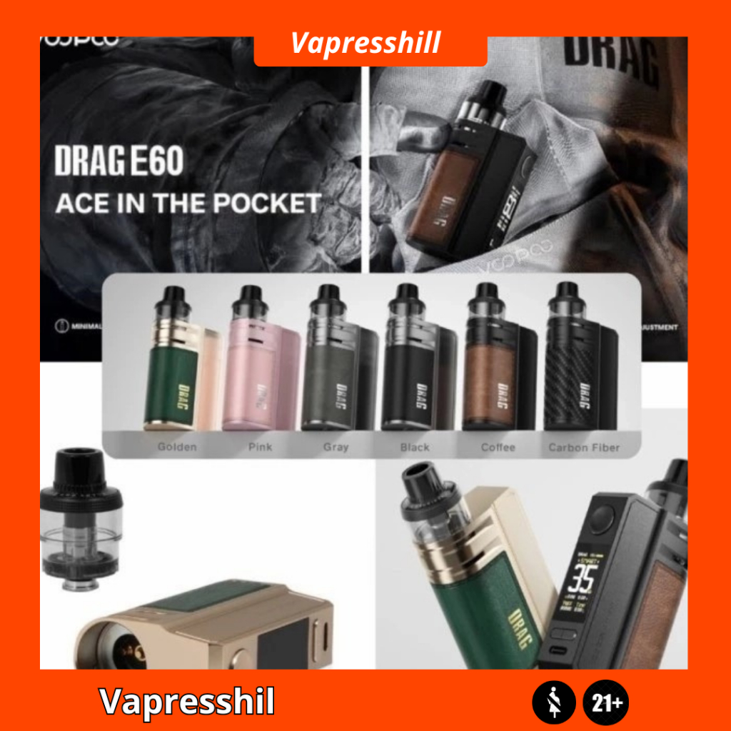 Jual DRAG E60 POD MOD DRAG E60 KIT POD MOD DRAG E60 KIT 100% AUTHENTIC ...
