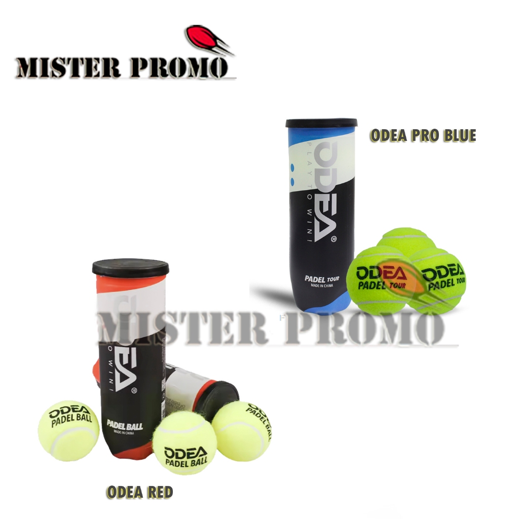 Jual Bola Padel Tenis Padelball ODEA | Tennis Ball Padellball ODEA PRO isi 3 | Shopee Indonesia