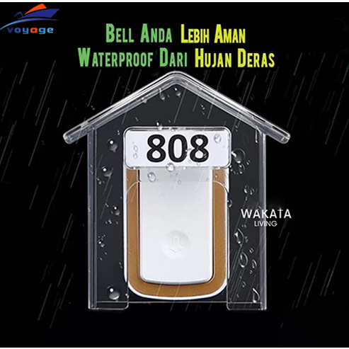 Jual Cover Pelindung Bel Rumah / Penutup Bel Rumah dari Hujan / Rumah ...