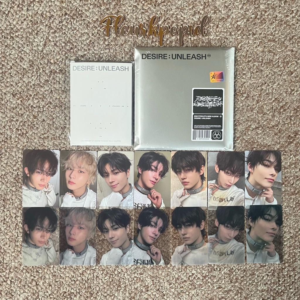 Jual [READY STOCK] ENHYPEN 6th Mini Album - DESIRE:UNLEASH Weverse Version Sealed Offiicial ...