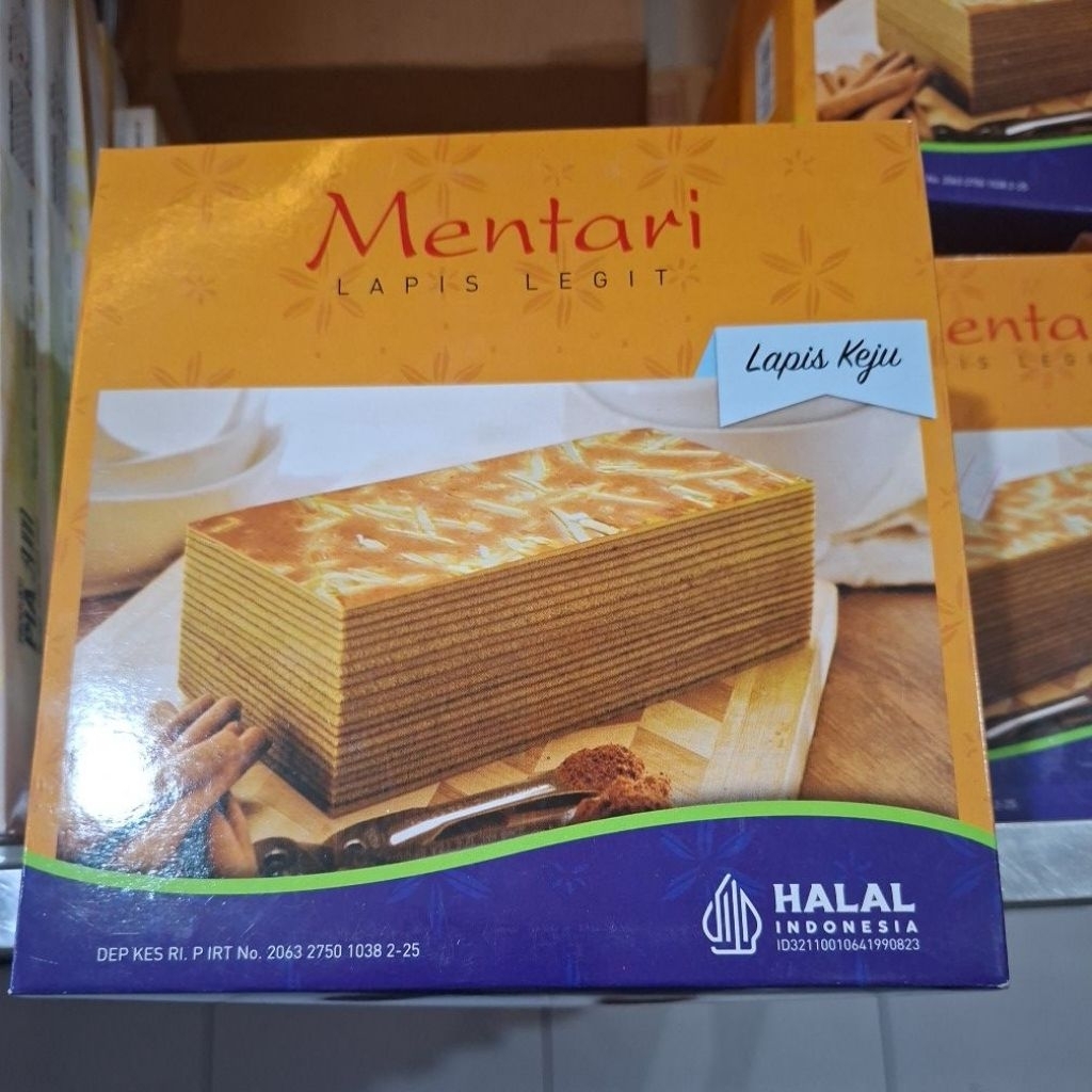 Jual Mentari Lapis legit LAPIS KEJU / LAPIS SUSU 900gr / 680gr | Shopee ...