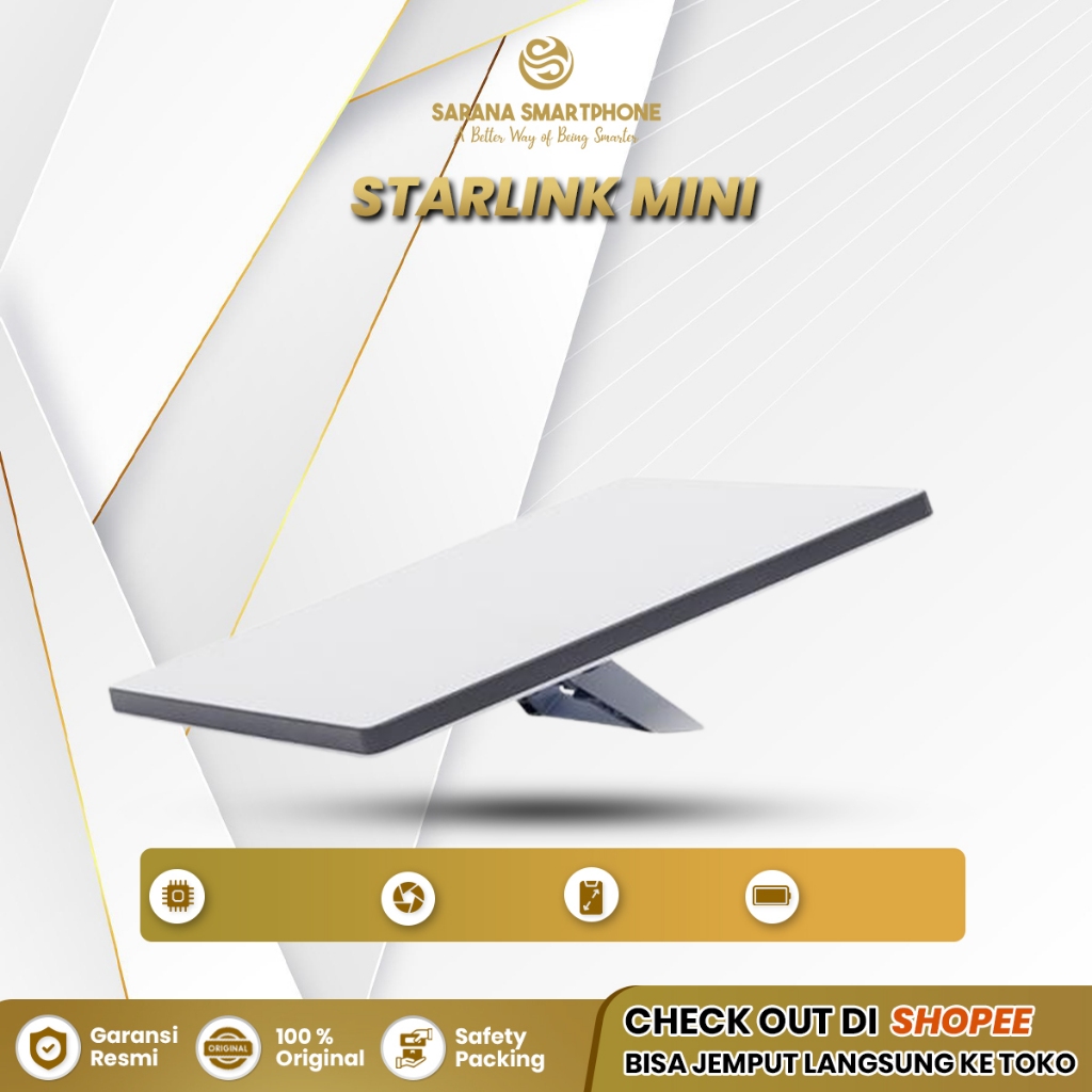 Jual STARLINK Mini Internet Kit Satellite Antenna & AC Dual Band Wi-Fi ...