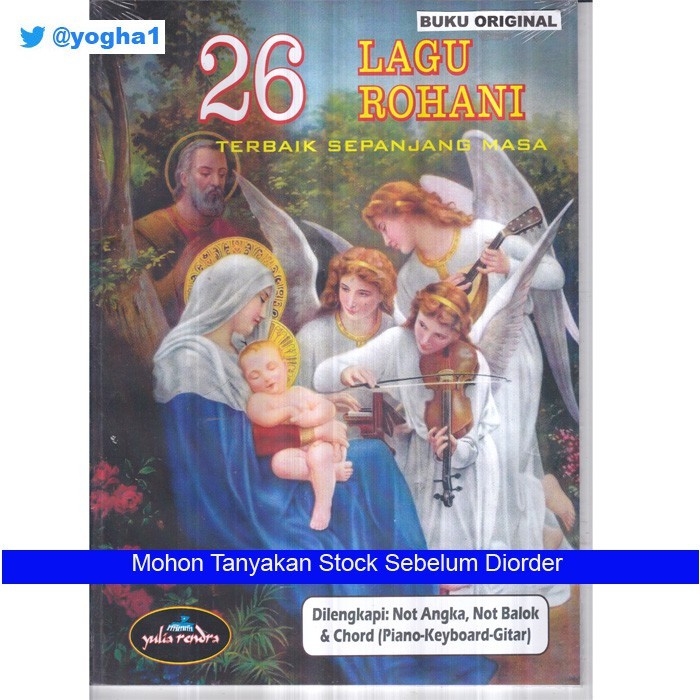 Jual LAGU ROHANI KRISTEN TERBAIK SEPANJANG MASA - Dilengkapi Not Angka ...