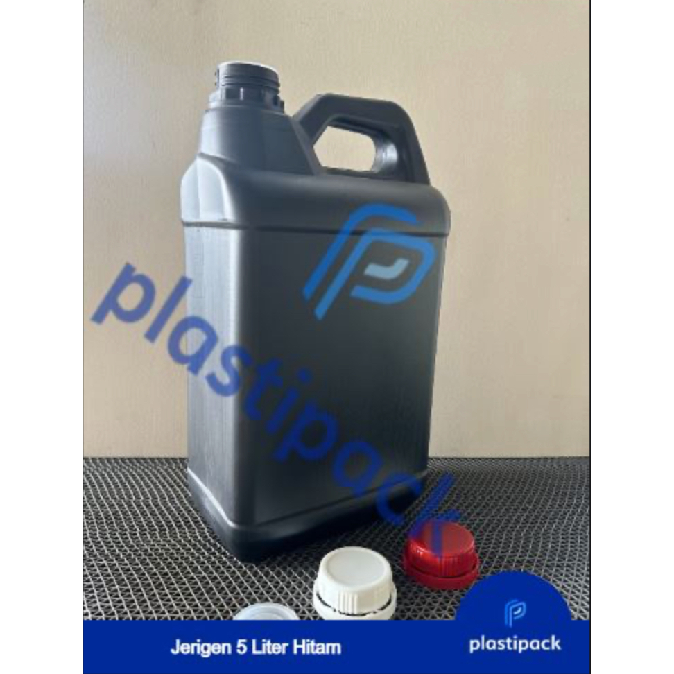 Jual Jerigen 5 Liter HDPE - HITAM - | Shopee Indonesia