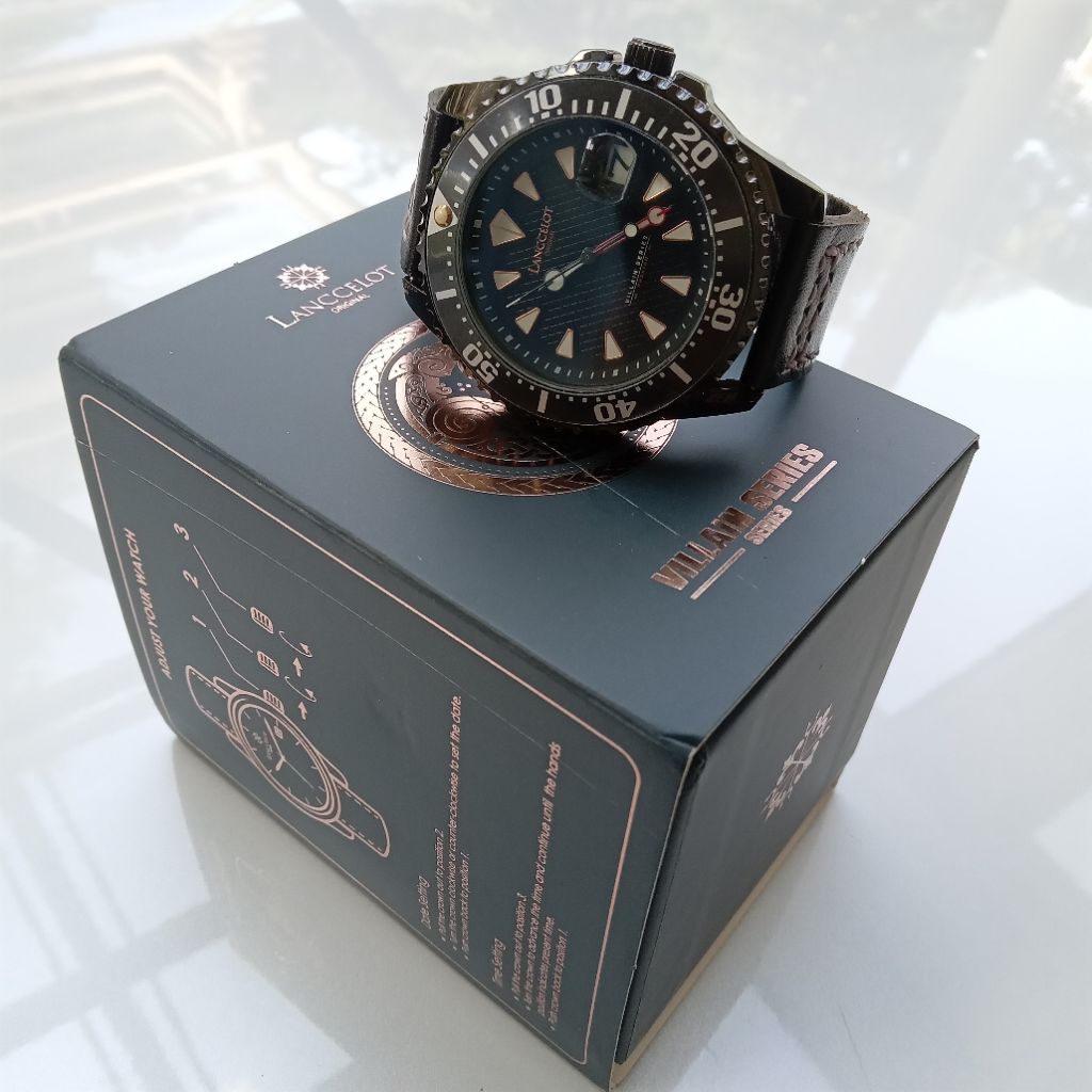 Jual Lanccelot Villain Of Phantom Koleksi Pribadi Jam Tangan Pria Diver ...