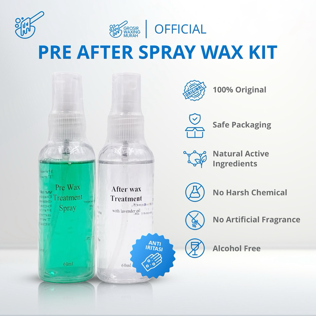 Jual Pre & After Wax Spray / Treatment Setelah Waxing (60 ml) | Shopee ...