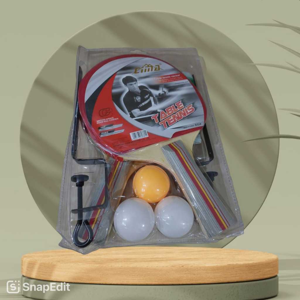 Jual Bat Bed Bad Pingpong Tenis Meja Set Cima / Bat Pingpong isi 2 ...